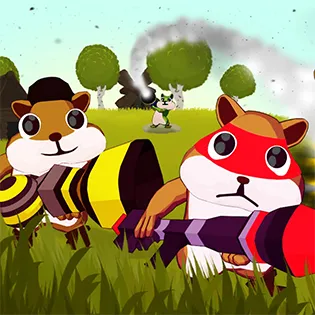 Battle Hamsters 🕹️ Play on KizGame