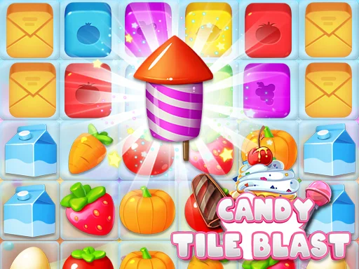 Candy Tile Blast 🕹️ Play on KizGame