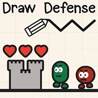 Draw Defense 🕹️ Play on KizGame