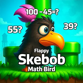 Flappy Skebob Math Bird 🕹️ Play on KizGame