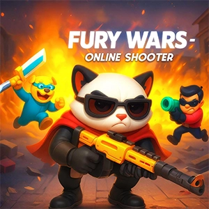 Fury Wars - Online Shooter 🕹️ Play on KizGame