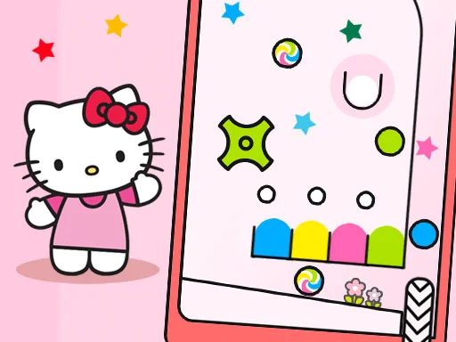 Hello Kitty Pinball 🕹️ Play on KizGame