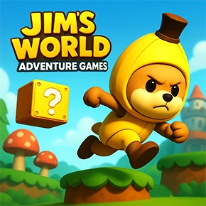 Jim’s World: Adventure Games – Classic Platformer & Arcade Action