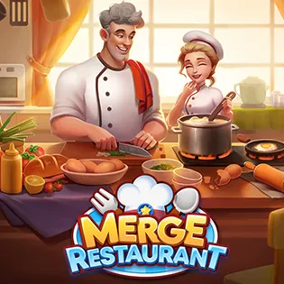 Merge Restaurant 🕹️ Play on KizGame