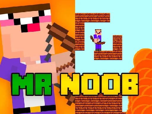 Mr Noob Vs Zombies 🕹️ Play on KizGame