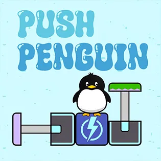 Push Penguin 🕹️ Play on KizGame