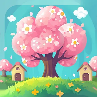 Spring Tiles Matching 🕹️ Play on KizGame